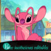 Video invitación de Lilo y Stitch 01 Video Invitaciones Editables