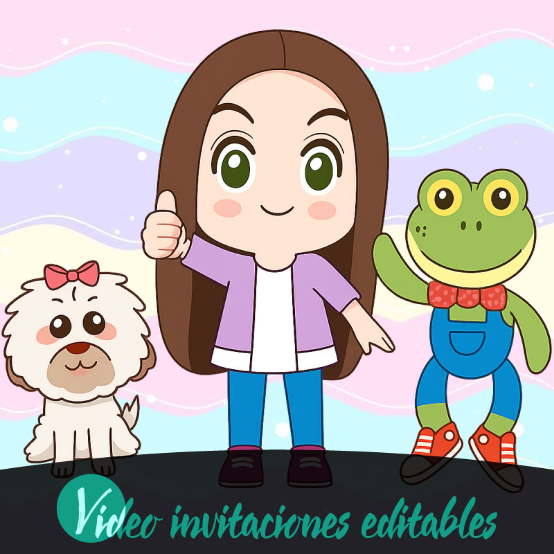 Video invitación de Rana Rhenné 01, fácil y rápida 2025 Video ...